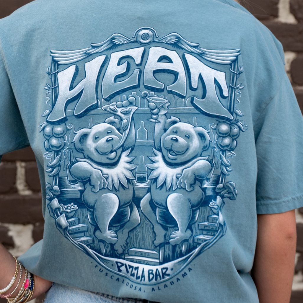Shop Heat Pizza Bar T-shirts and Hoodies | Tuscaloosa Bar Shirts – JNJ ...