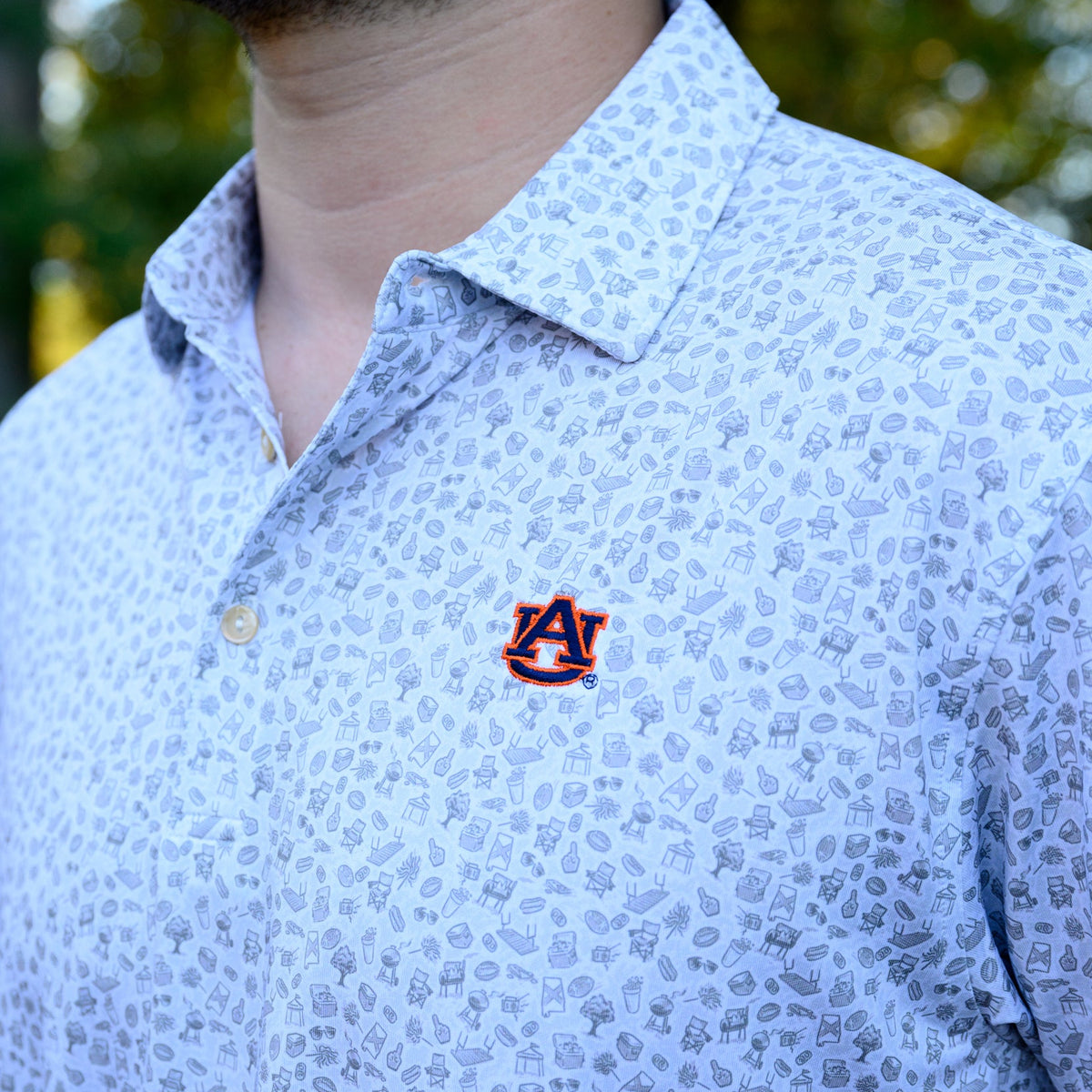 Auburn Gameday Polo | Auburn Tigers Men's Tailgate Polo – JNJ Apparel Store
