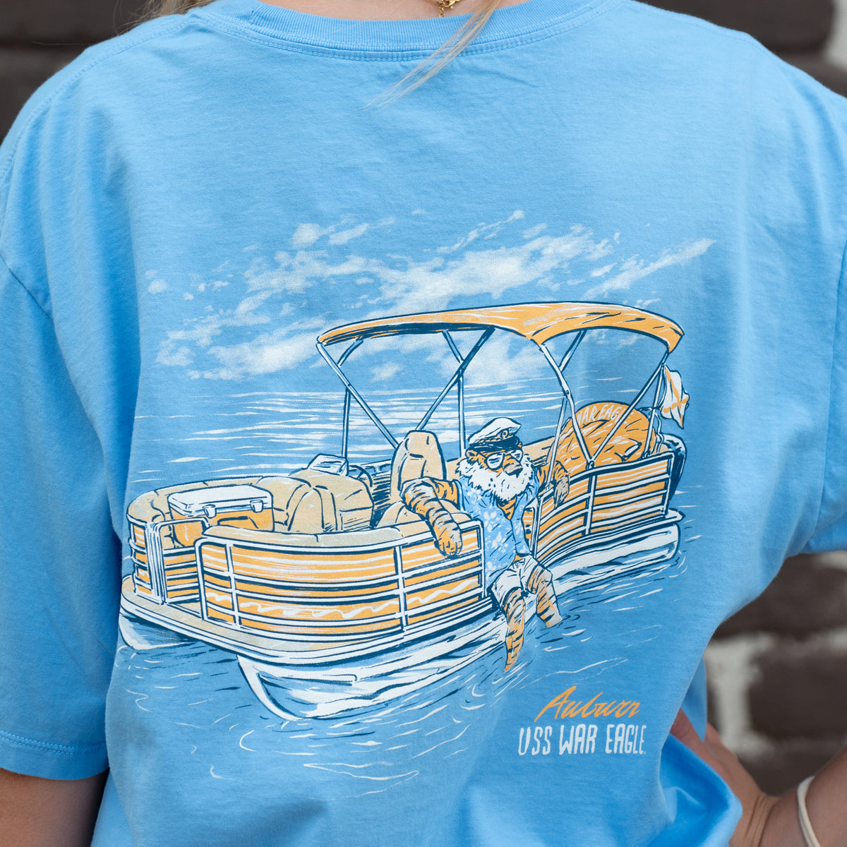 Aubie Pontoon T-Shirt | Auburn T-Shirts – JNJ Apparel Store