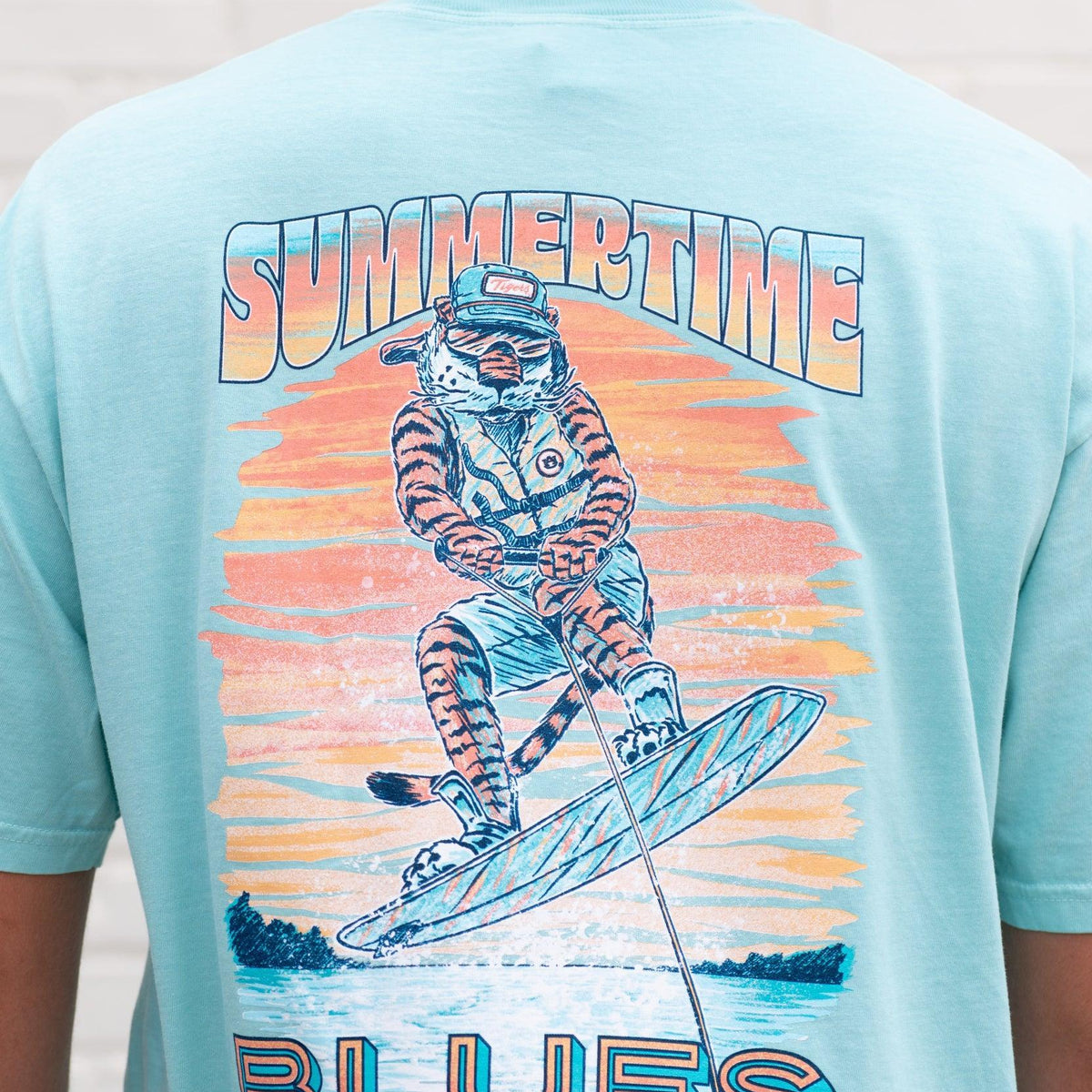Aubie Wakeboarding T-Shirt | Auburn University Lake Day Tee – JNJ ...