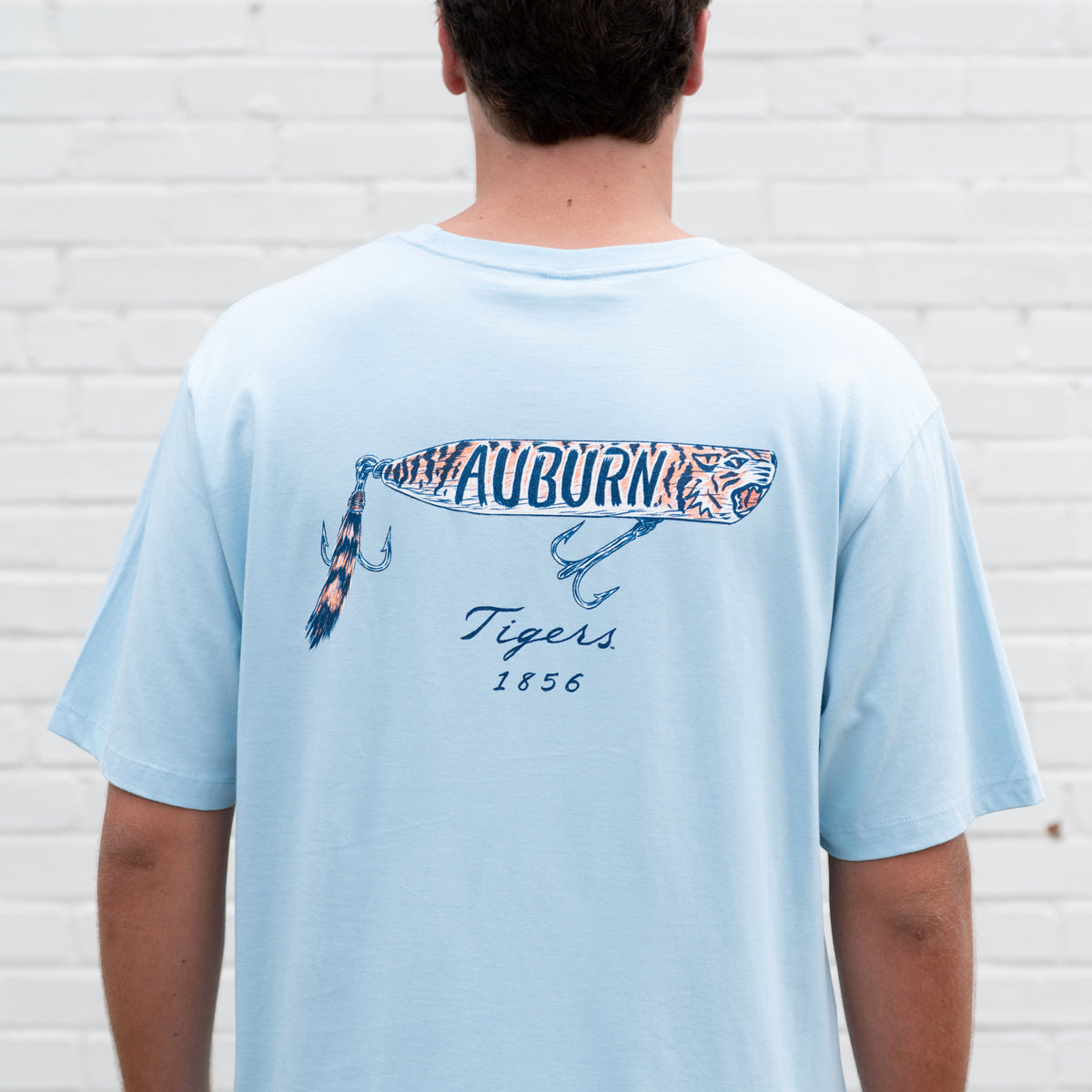Auburn Fishing T-Shirt | Tigers Lure Graphic Tee for Lake Days – JNJ ...