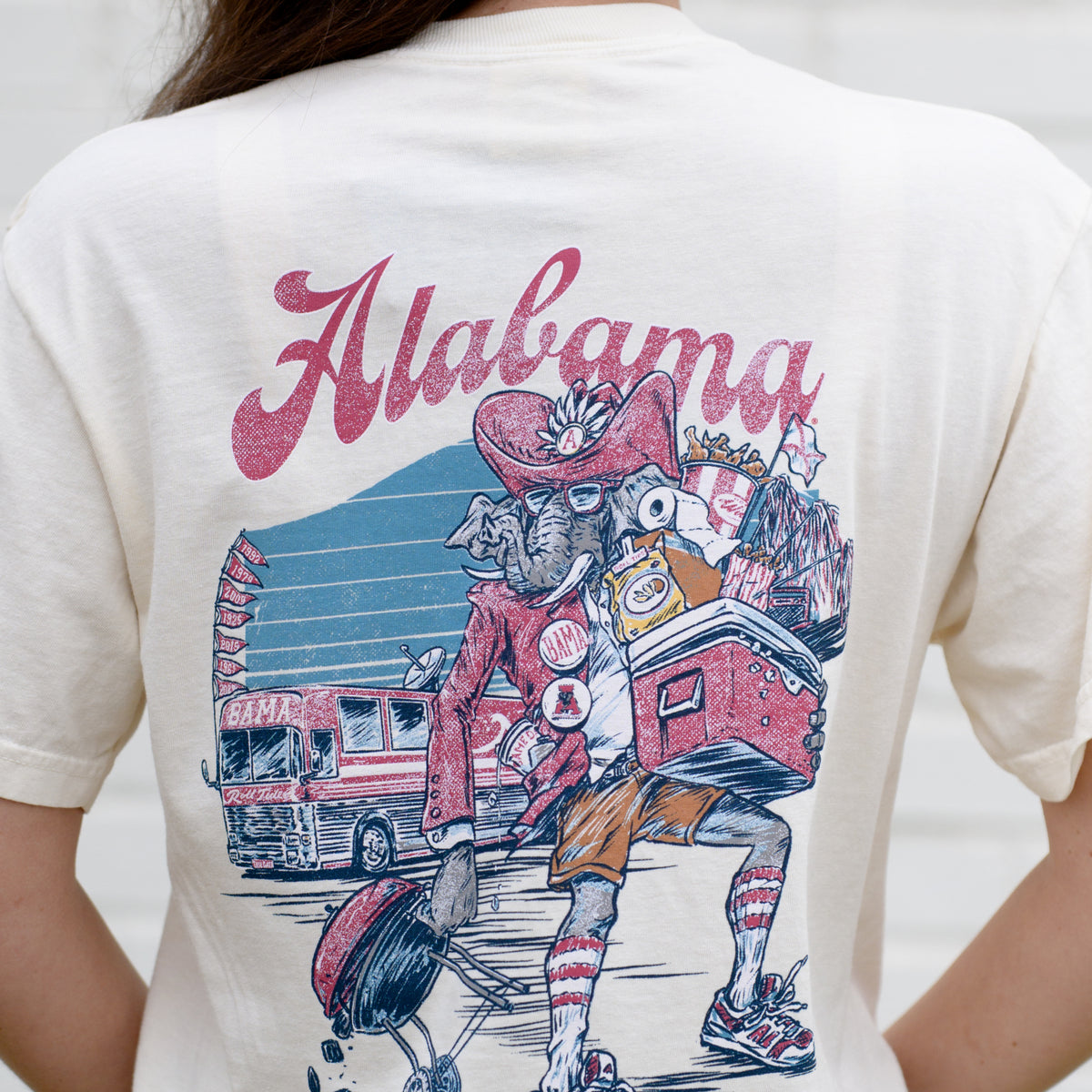 Where to Buy Tailgate Clothing | Alabama Big Al Comfort Colors Tee ...