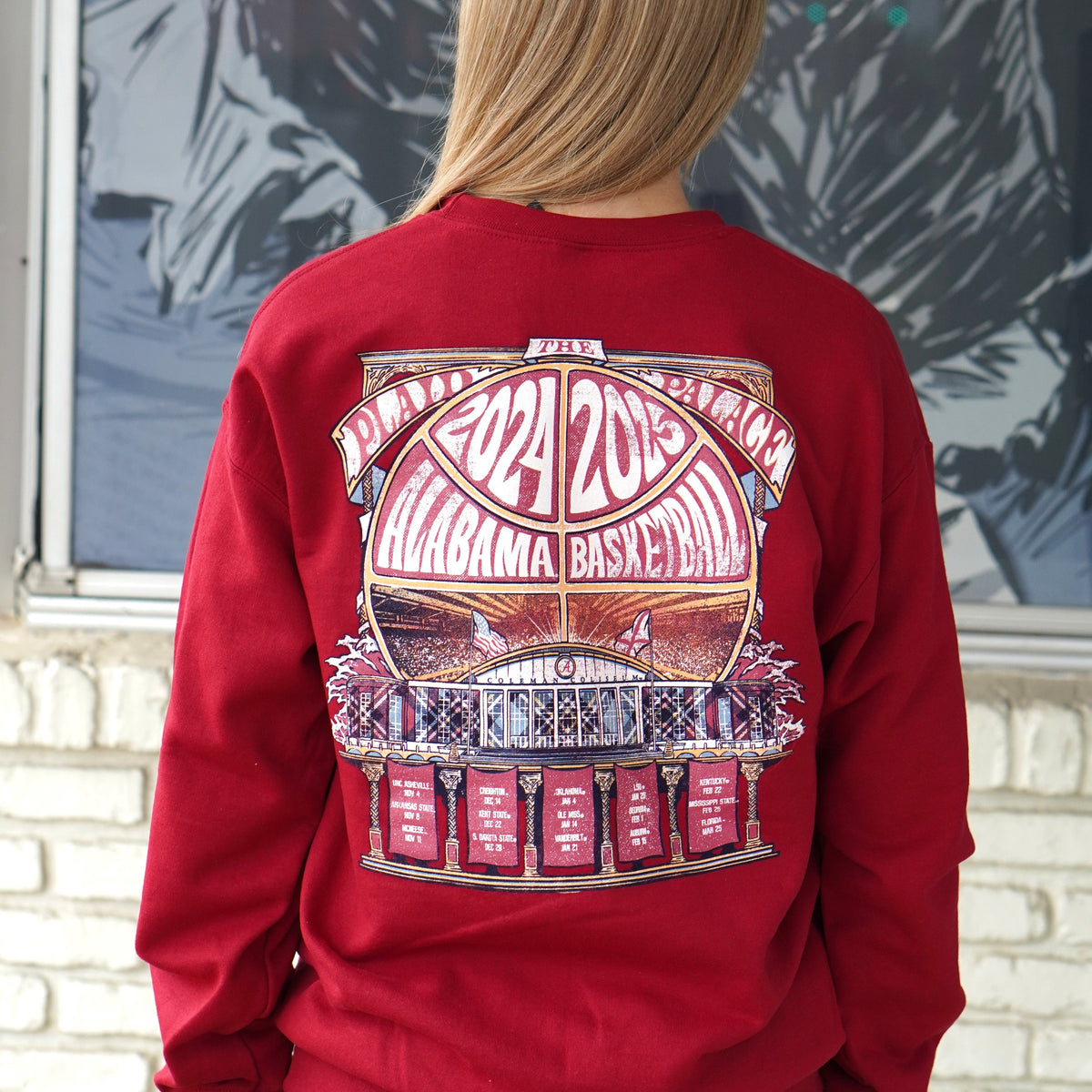 Coleman Coliseum Sweatshirt | Alabama Basketball Sweatshirt – JNJ ...