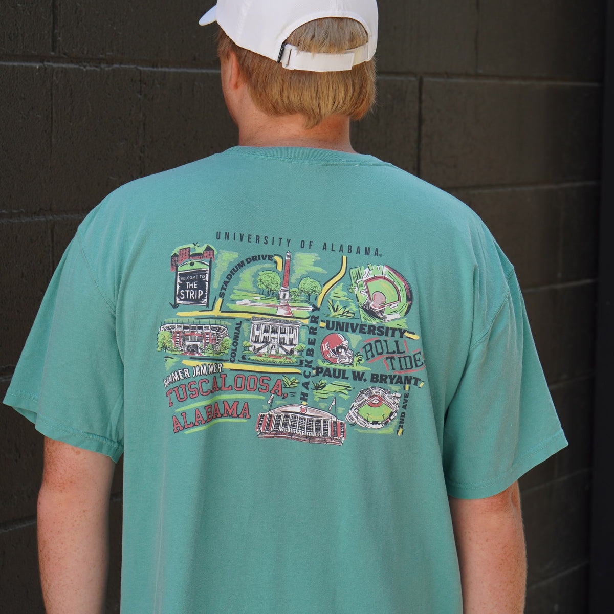 Tuscaloosa Map T-Shirt – JNJ Apparel Store
