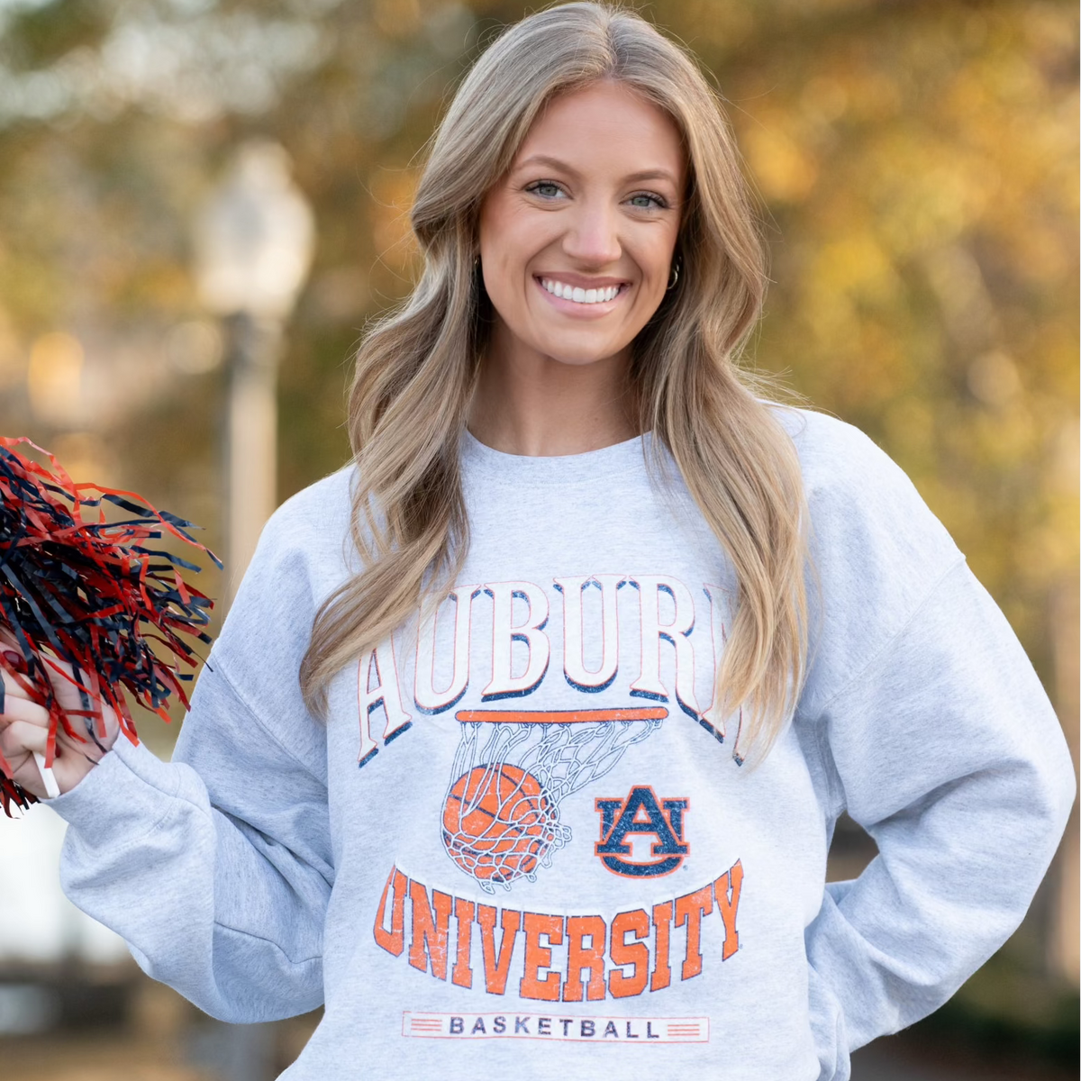 Retro Auburn Basketball Sweatshirt – JNJ Apparel Store