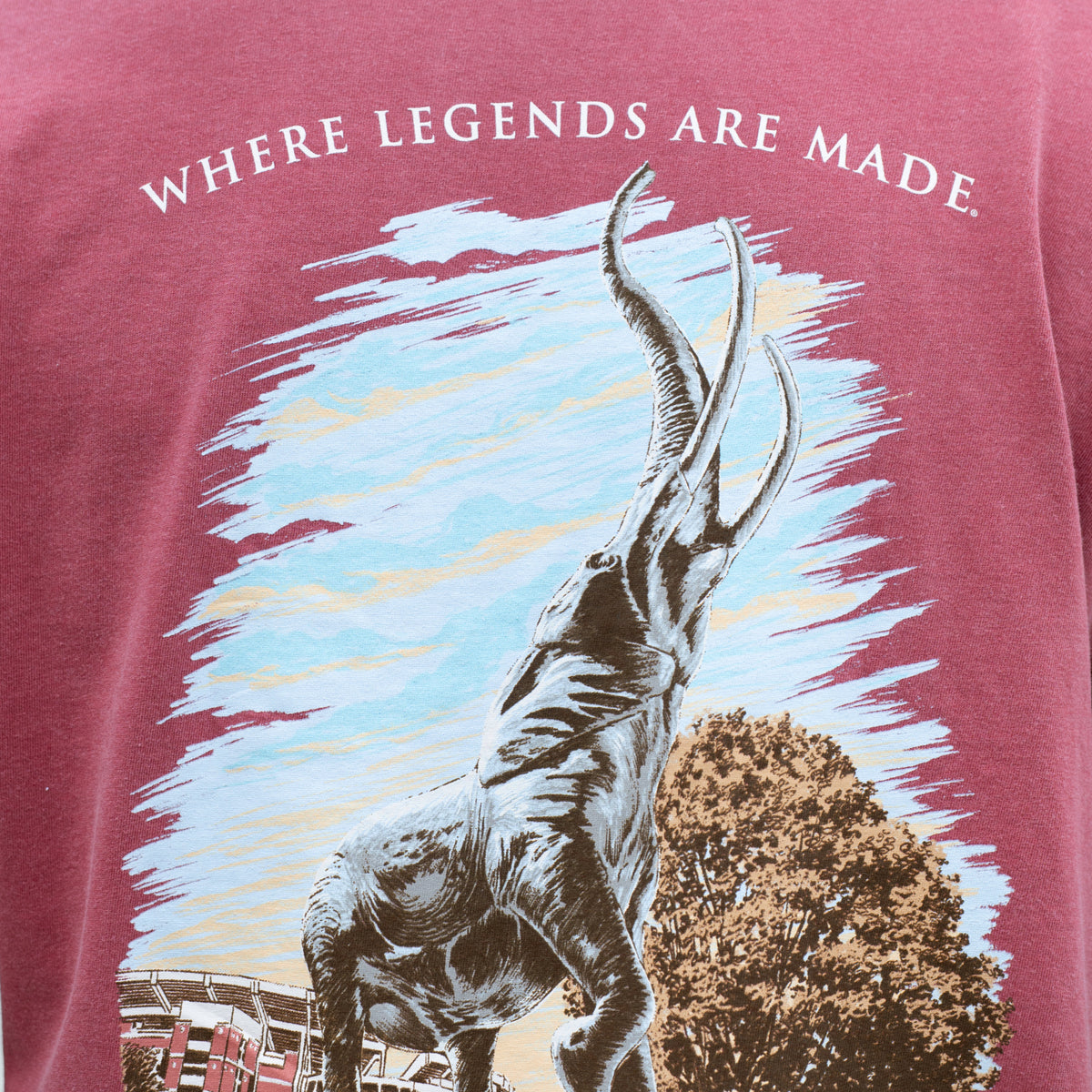 University of Alabama T-Shirt | Tuska Statue Design | Game Day Style ...