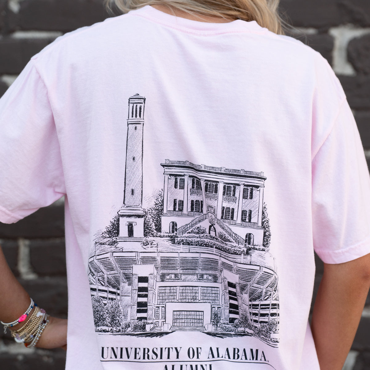 Alabama Alumni T-Shirt (Blossom) – JNJ Apparel Store
